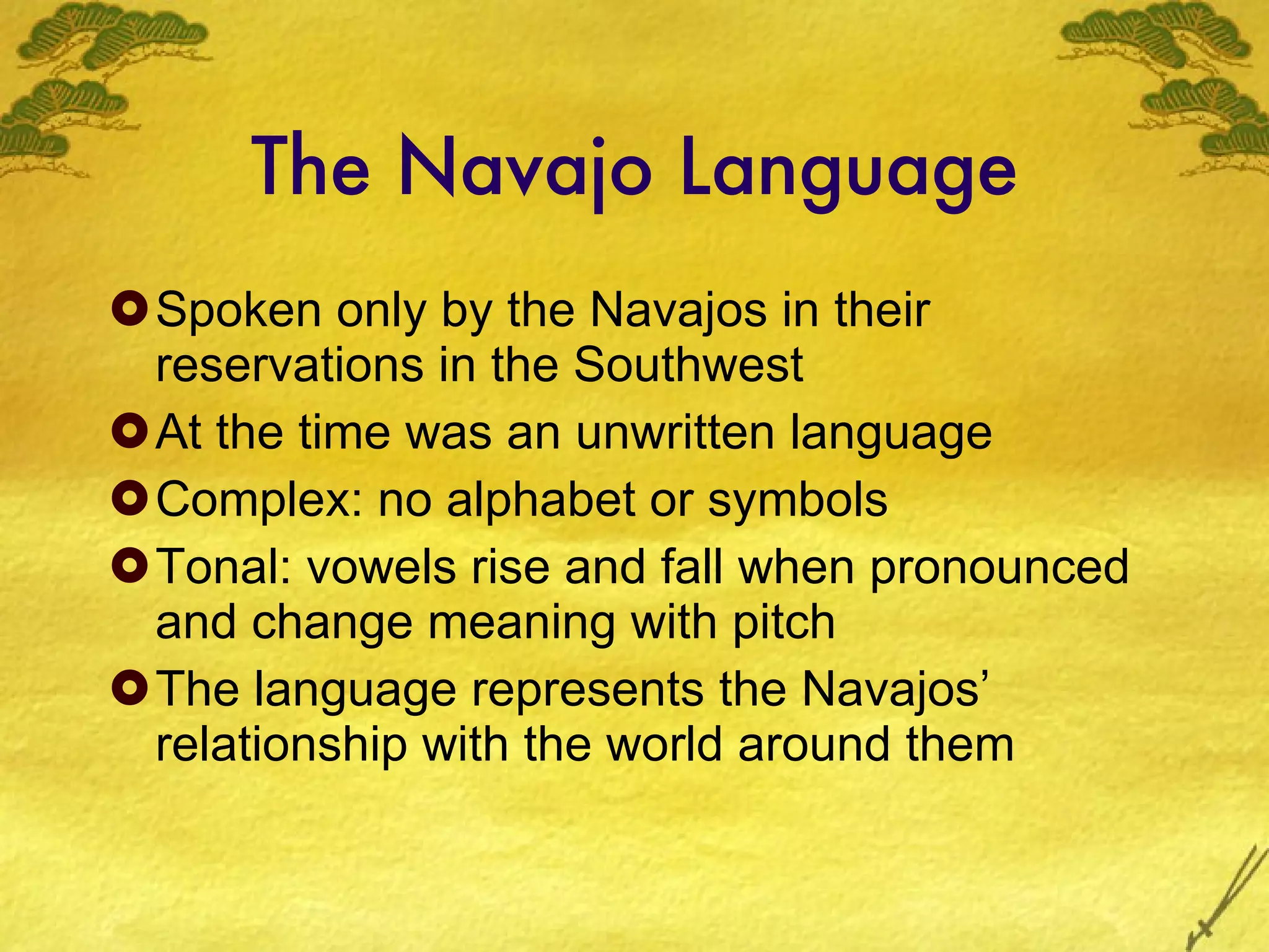 Navajo Code Talkers | PPT