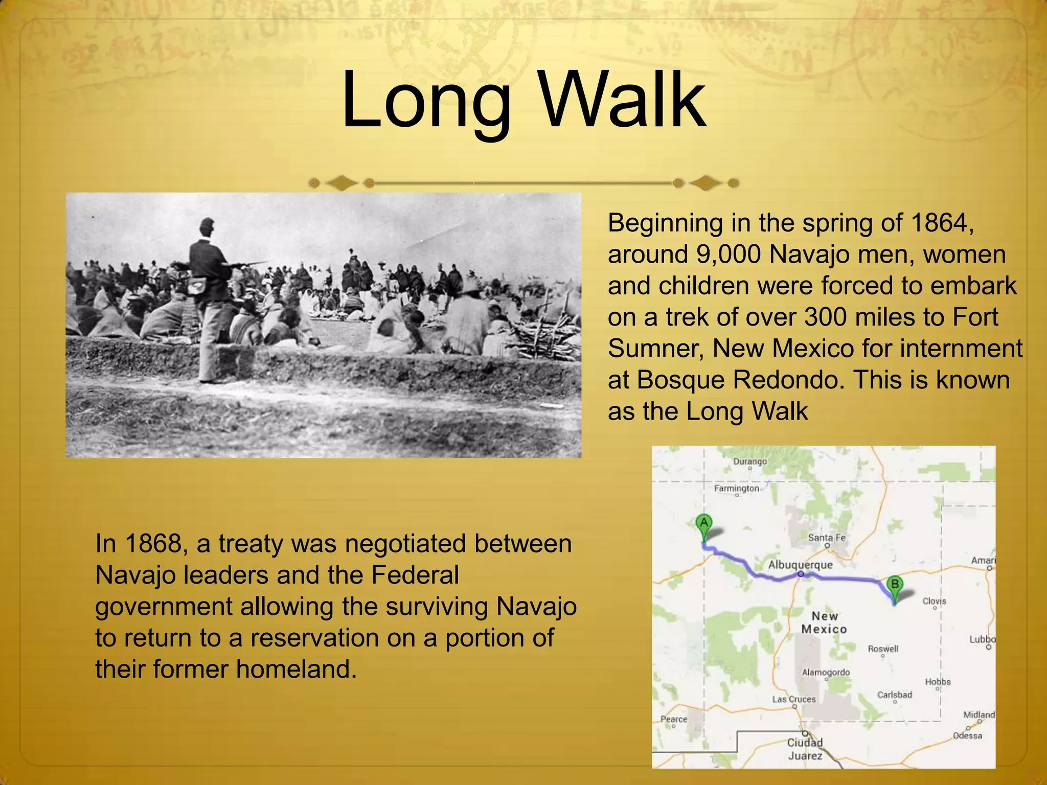Navajo Code Talker powerpoint presentation by NNWO Executive Director ...