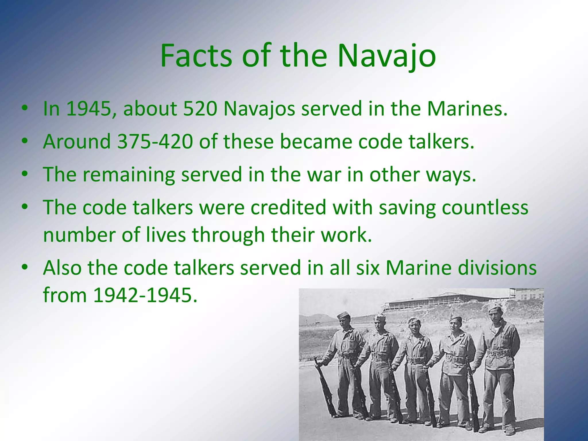 Navajo Code Talkers | PPTX