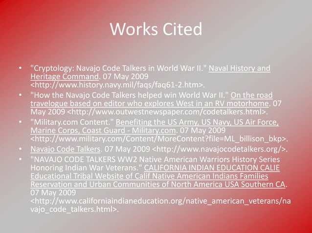 Navajo Code Talkers | PPTX