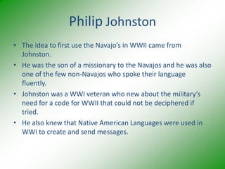 Navajo Code Talkers | PPTX
