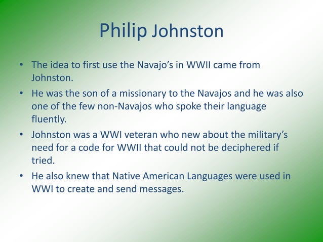 Navajo Code Talkers | PPTX