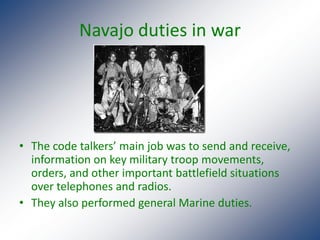 Navajo Code Talkers | PPTX