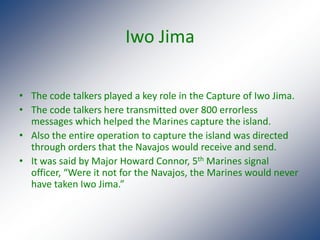 Navajo Code Talkers | PPTX