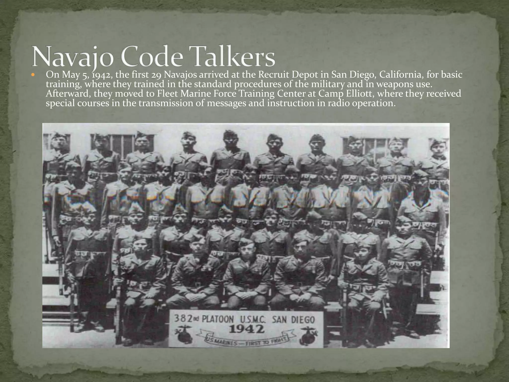 Navajo Code Talkers, Our Heroes! | PPSX | North America Travel | Travel ...