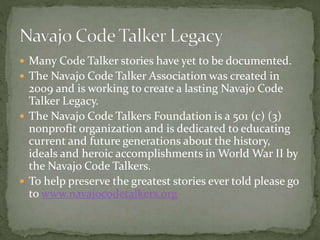 Navajo Code Talkers, Our Heroes! | PPSX