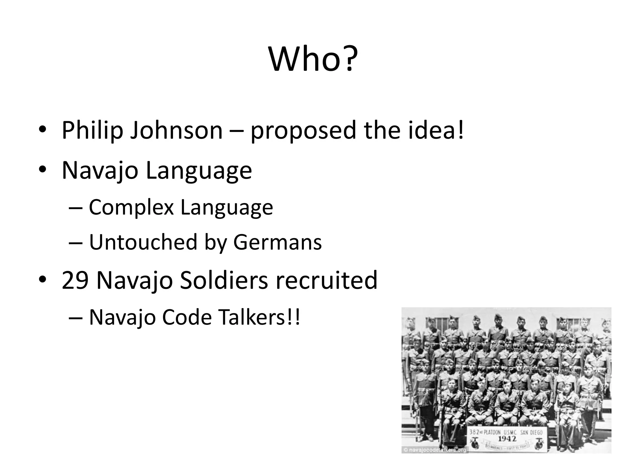 Navajo Codetalkers | PPT