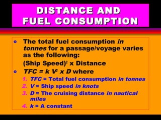 Naval arch fuel consumptn | PPT