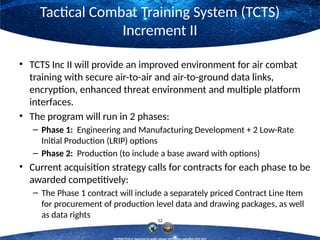 Naval Aviation Training System Development | PPT