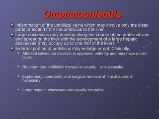 Naval ill Bacterial Infection of the umbilicus and its associated ...