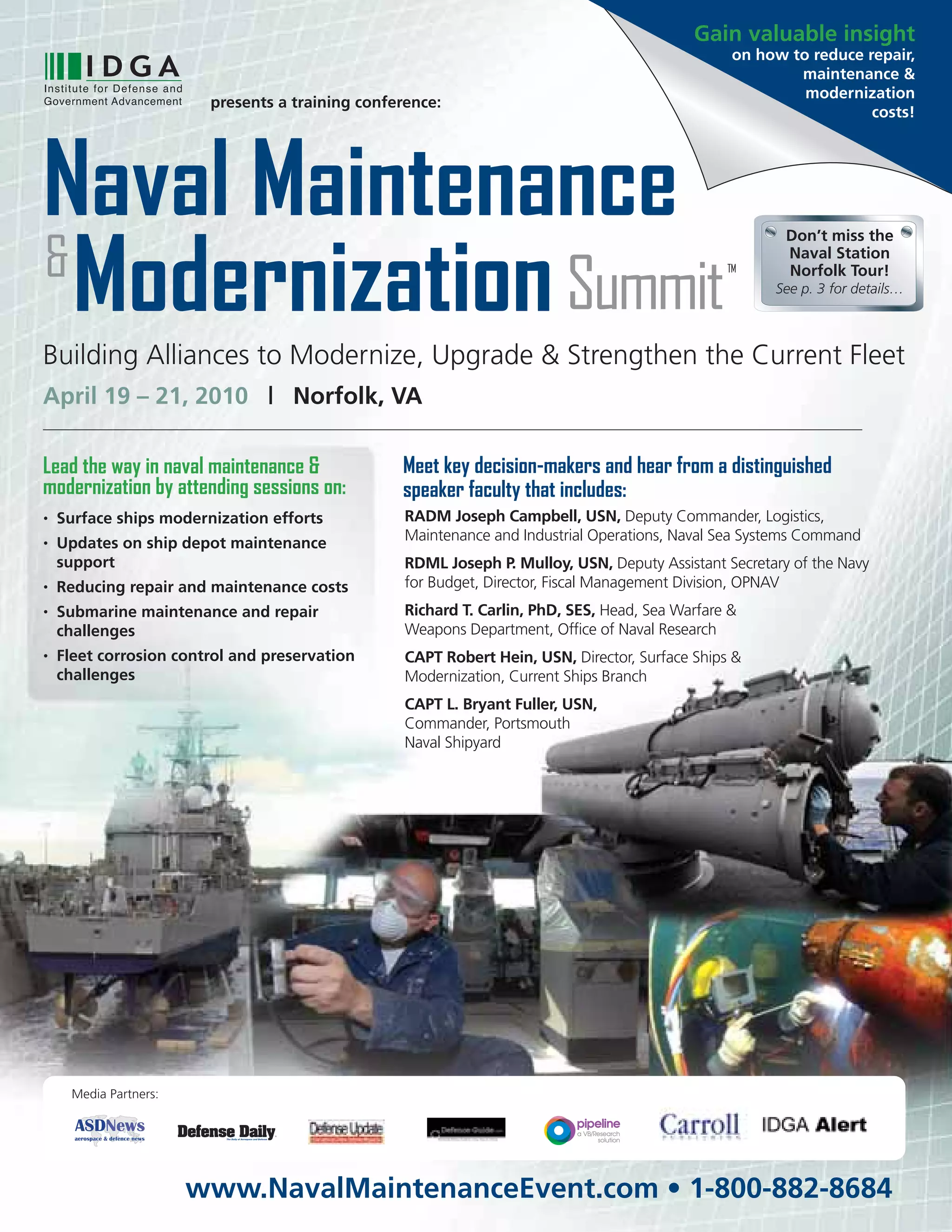 Naval Maintenance & Modernization Summit | PDF
