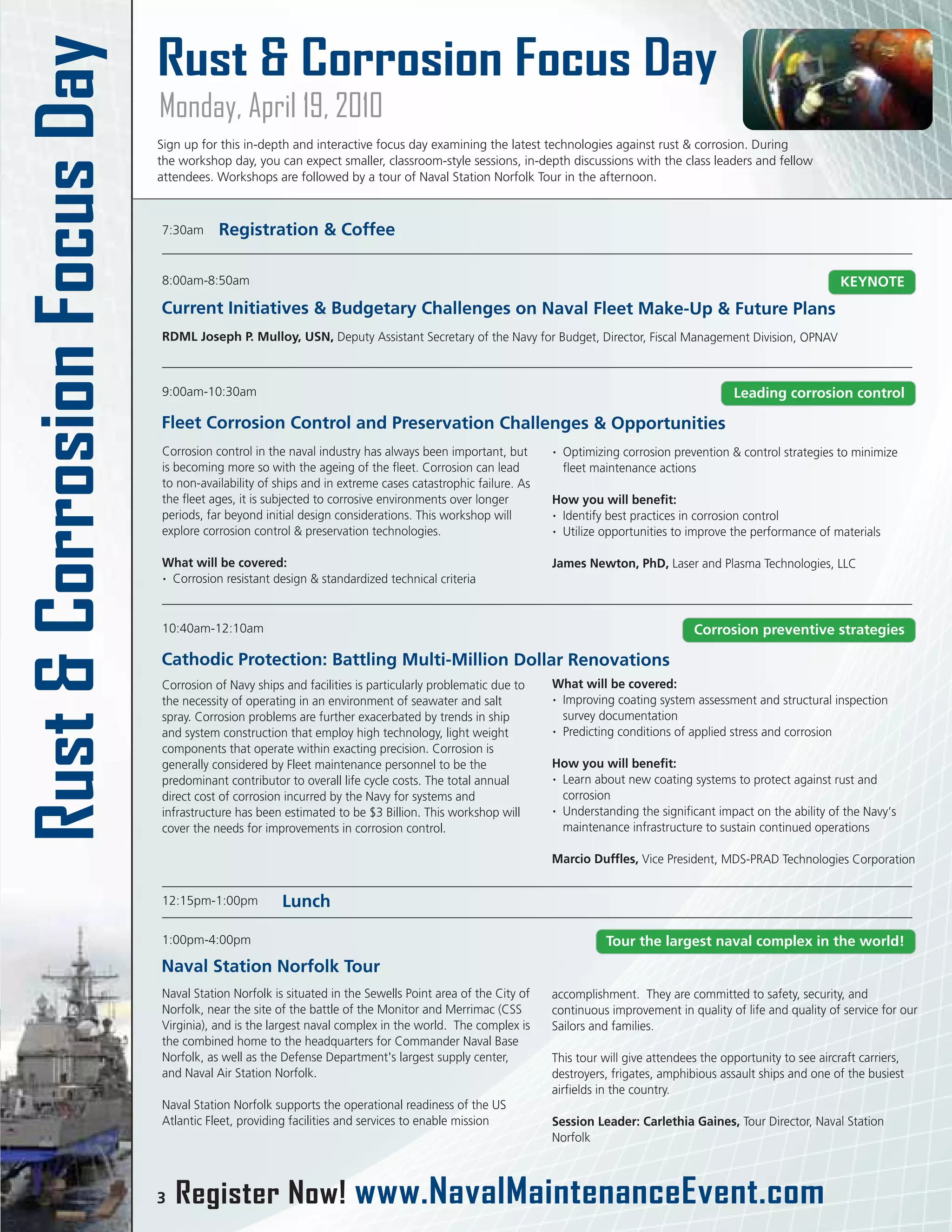 Naval Maintenance & Modernization Summit | PDF