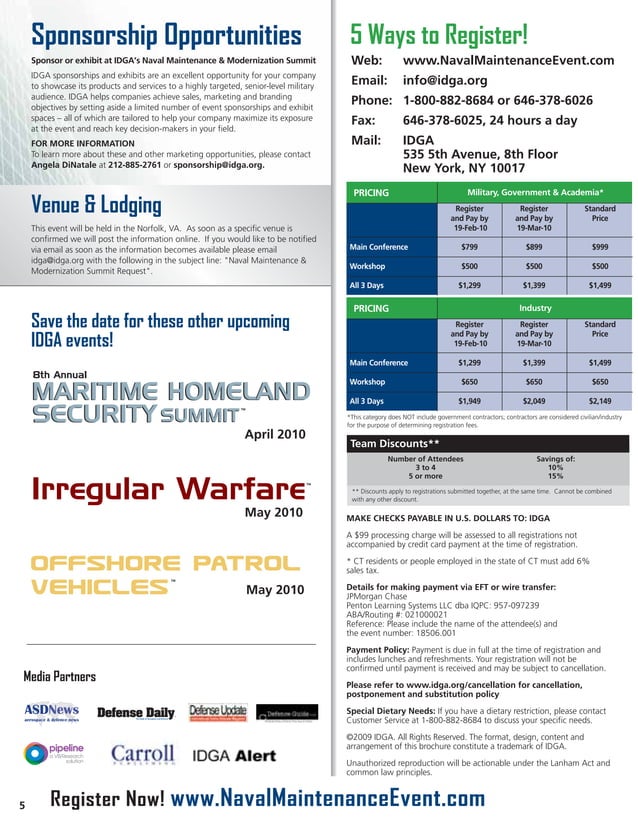 Naval Maintenance & Modernization Summit | PDF