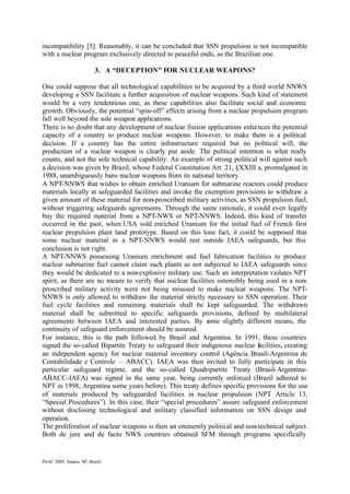 NAVAL NUCLEAR PROPULSION AND THE INTERNATIONAL NONPROLIFERATION REGIME ...