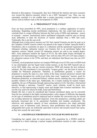 NAVAL NUCLEAR PROPULSION AND THE INTERNATIONAL NONPROLIFERATION REGIME ...