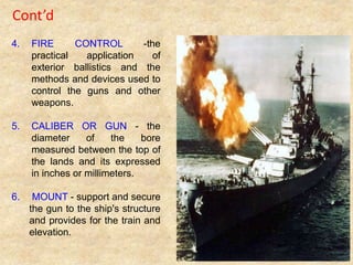 NAVAL ORDNANCE for naval rotc mode.pptx