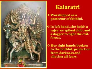 Navaratri nabodurga - The 9 Forms of Goddess Durga | PPTX
