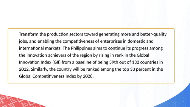 The Philippine Development Plan-2023-2028 | PPTX