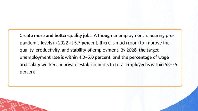 The Philippine Development Plan-2023-2028 | PPTX