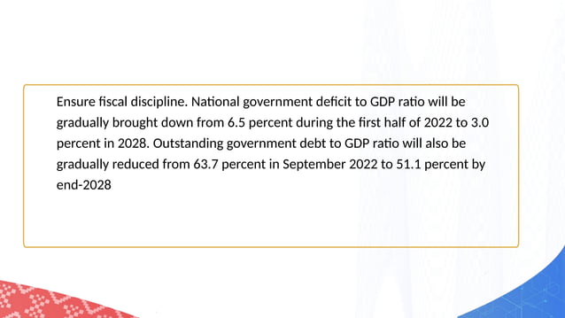 The Philippine Development Plan-2023-2028 | PPTX