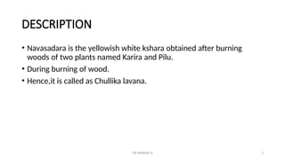 NAVASADARA.pptx as per NCISM RSBK SYLLABUS | PPTX