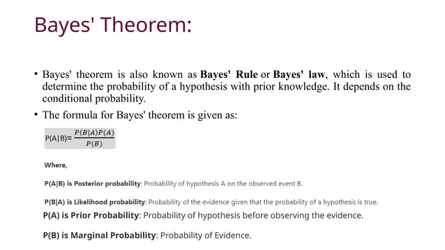 Naïve Bayes Classification (Data Mining) | PPTX