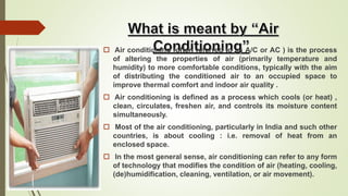 AIR CONDITIONING | PPTX
