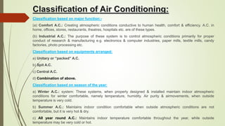 AIR CONDITIONING | PPTX