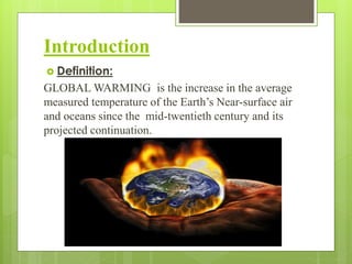 Global warming | PPTX