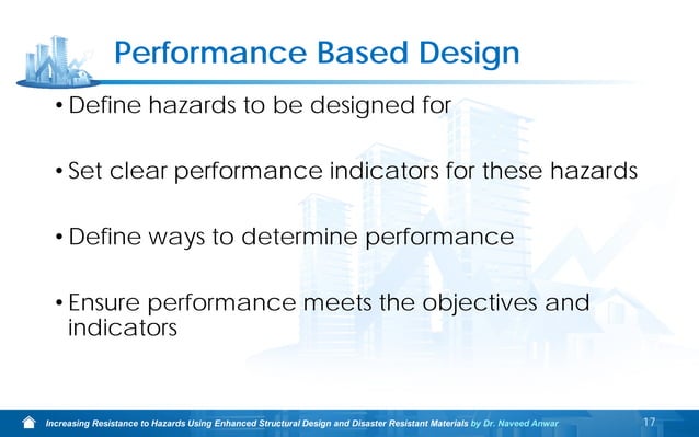 Increasing Resistance to Hazards Using Enhanced Structural Design and ...