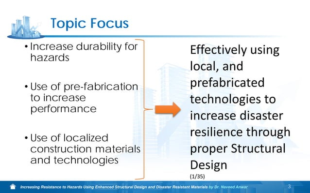 Increasing Resistance to Hazards Using Enhanced Structural Design and ...