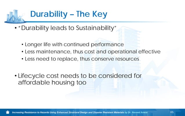 Increasing Resistance to Hazards Using Enhanced Structural Design and ...