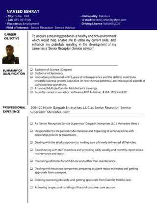Naveed cv1 | PDF