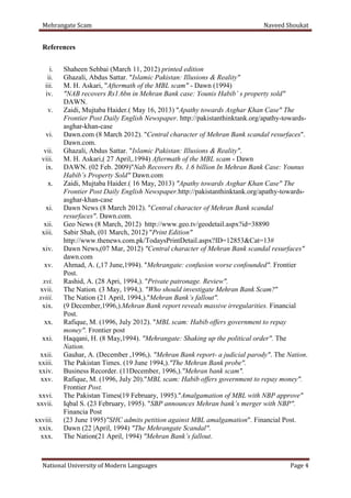 mehran gate scandal corprate governance study | PDF