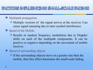Parameters of multipath channel | PPT
