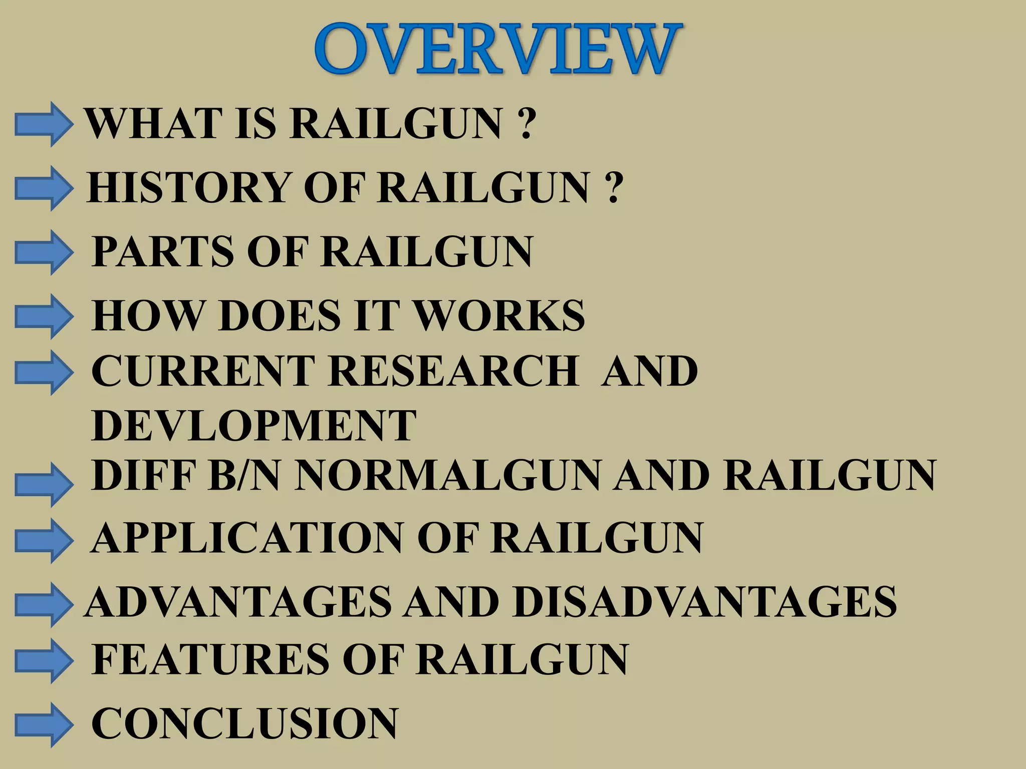 RAILGUN PPT | PPTX