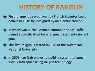 RAILGUN PPT | PPTX | Arms & Ammunition | Sensitive Topics