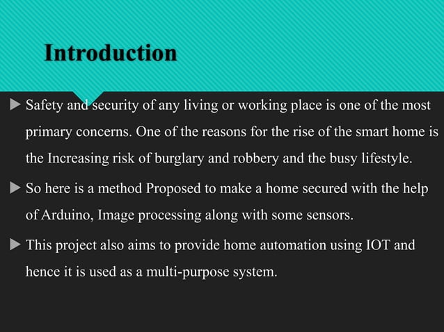 home automation | PPT