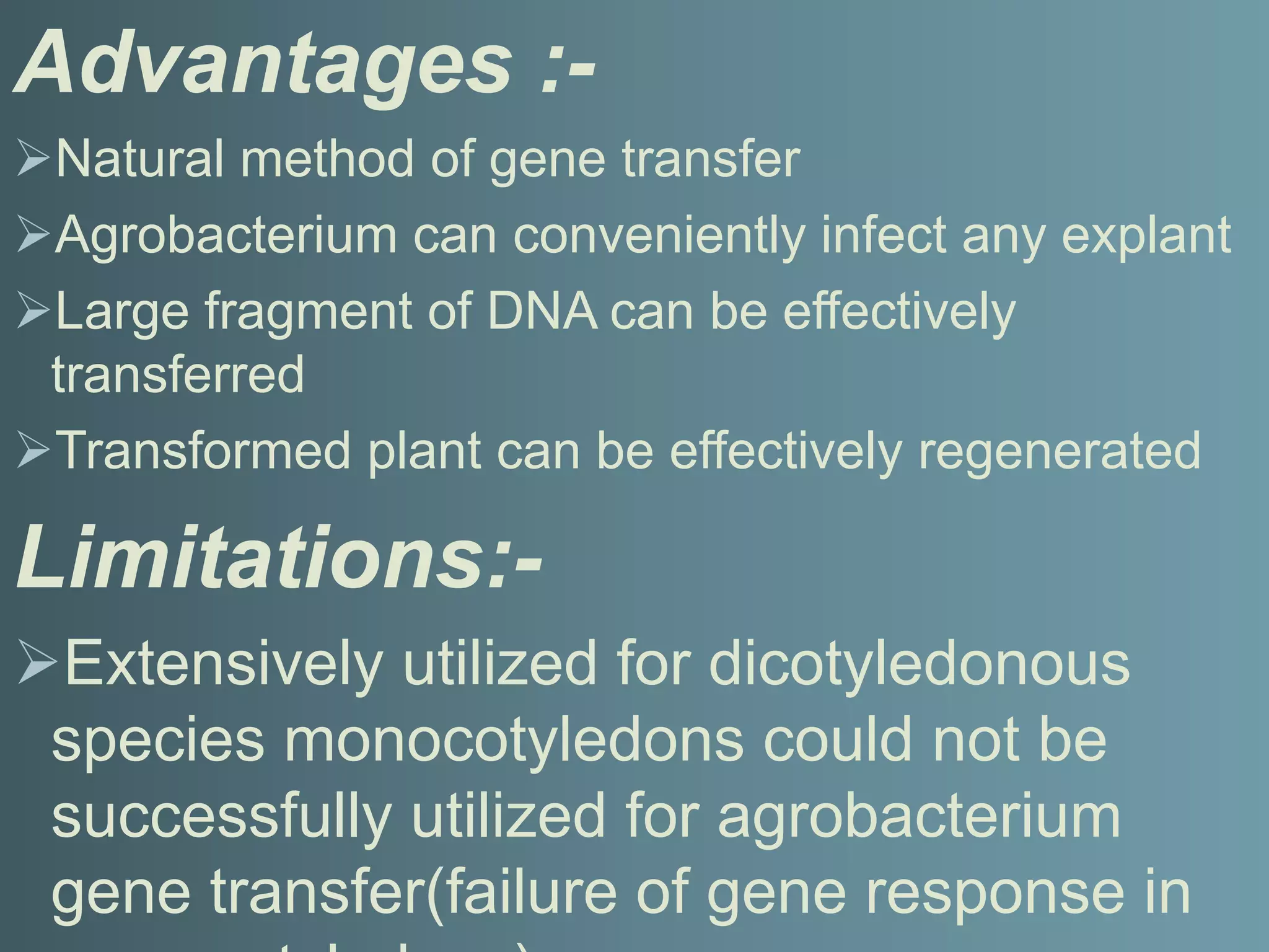 indirect mode of gene tranfer | PPTX