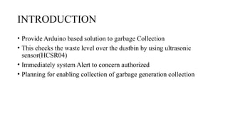 naveena presentation for smart dustbin iot | PPT