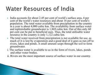 Resources of Soil And Water In India And Abroad | PDF