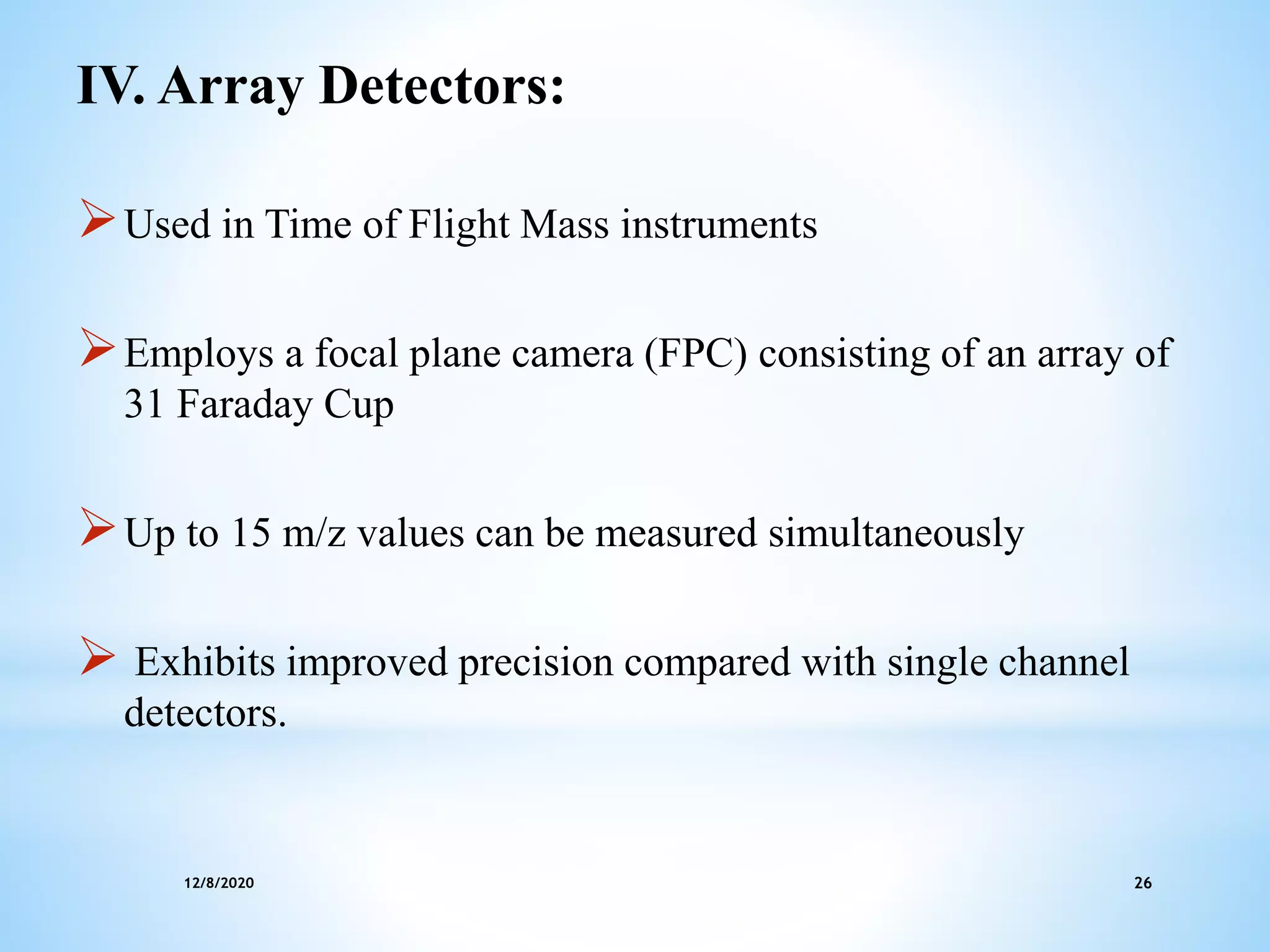 SlideShare Presentation on Mass spectrophotometer | PPTX
