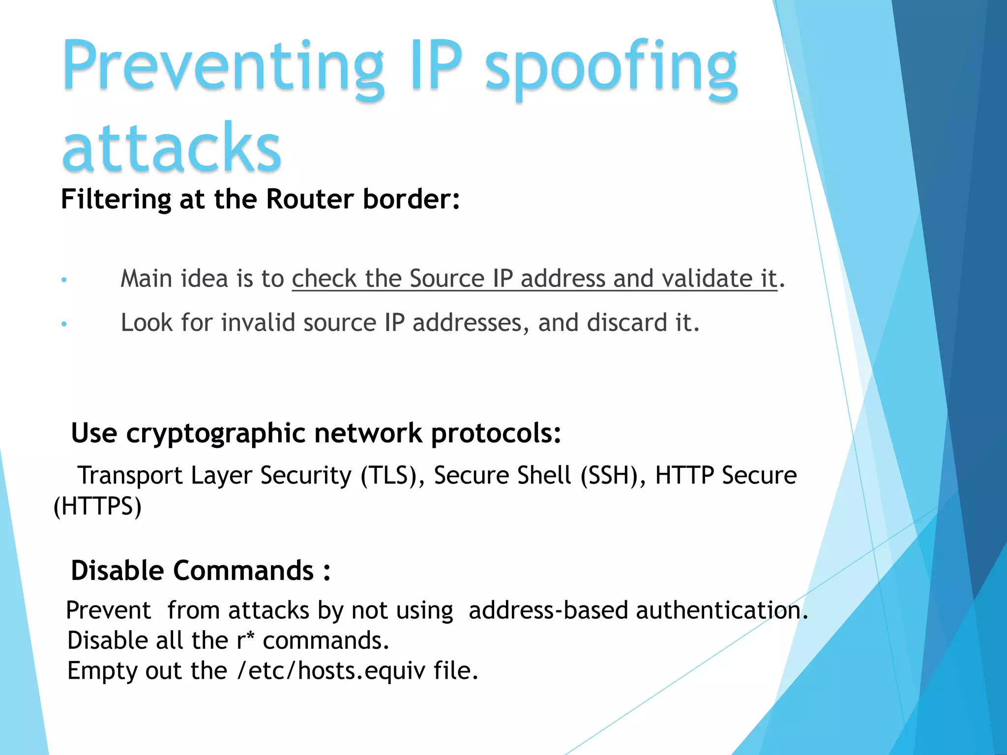IP Spoofing | PPTX