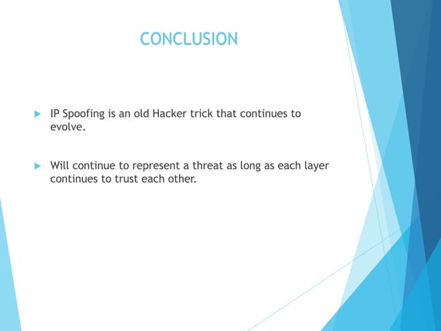 IP Spoofing | PPTX | Computer Networking | Computing