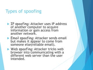 IP Spoofing | PPTX