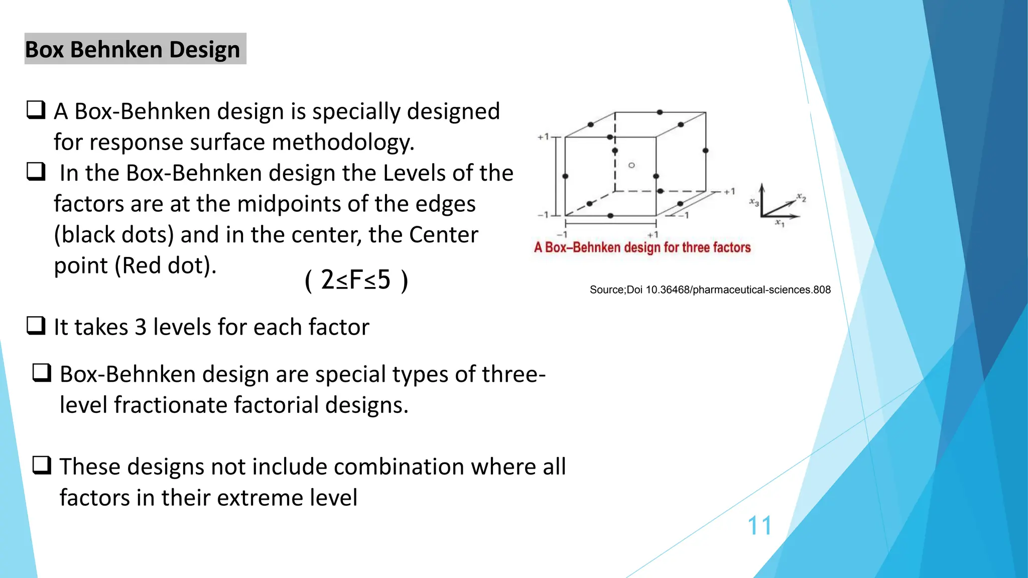 Design of experiment of pharmaceutical product and process | PPTX