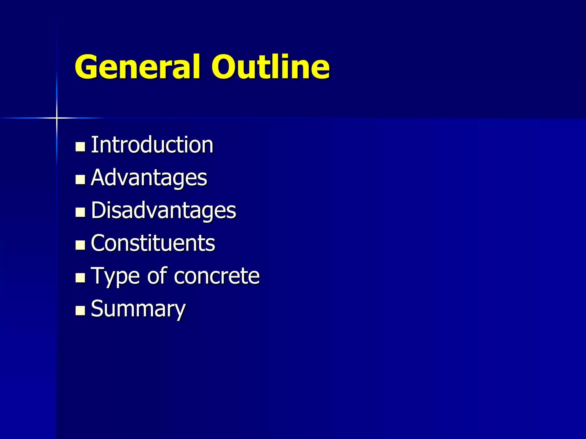Introduction of Concrete | PPTX