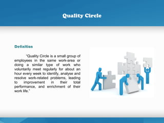 Quality Circle ,Benchmarking | PPT