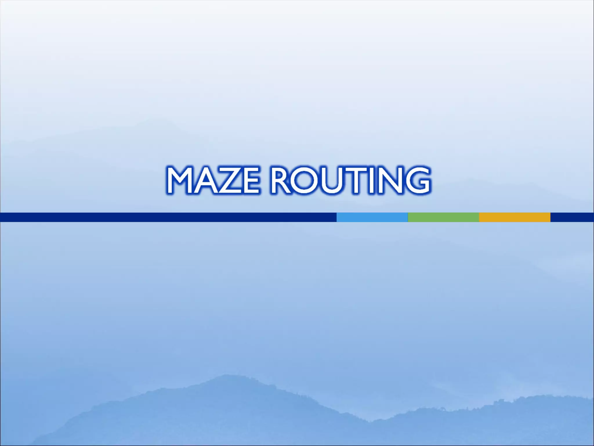 Vlsi Routing Ppt Computer Networking Computing