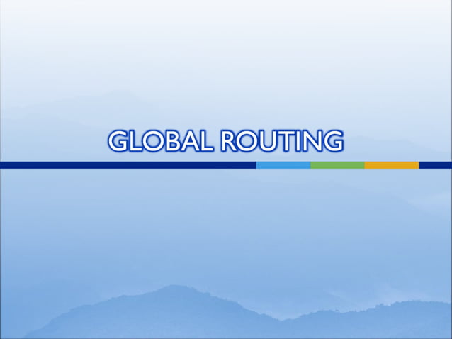 Vlsi Routing Ppt Computer Networking Computing
